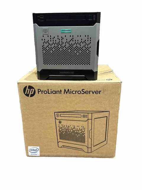 HP PROLIANT GEN 8 Microserver, Xeon E3-1230 v2, 16 GB RAM, 1x2TB ...