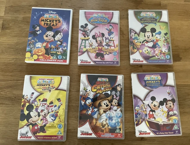 MICKEY MOUSE CLUBHOUSE 6x DVD Bundle Set Mickeys Treat Quest For ...