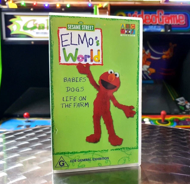 SESAME STREET: ELMO'S World - Vintage 2001 ABC For Kids VHS Video $9.90 ...