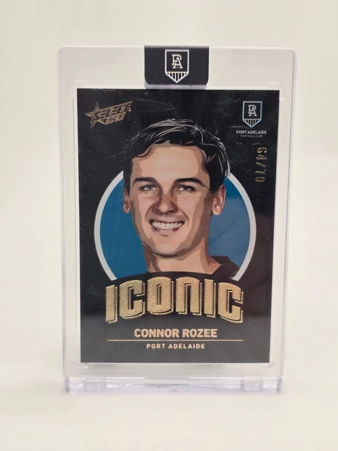 2023 AFL FOOTY Stars - Iconic- Connor Rozee 64/70 EUR 146,33 - PicClick FR