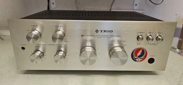 TRIO KA-1500 (KENWOOD) Stereo Integrated Amplifier - Full Serviced And Cleaned £130.00 - PicClick UK
