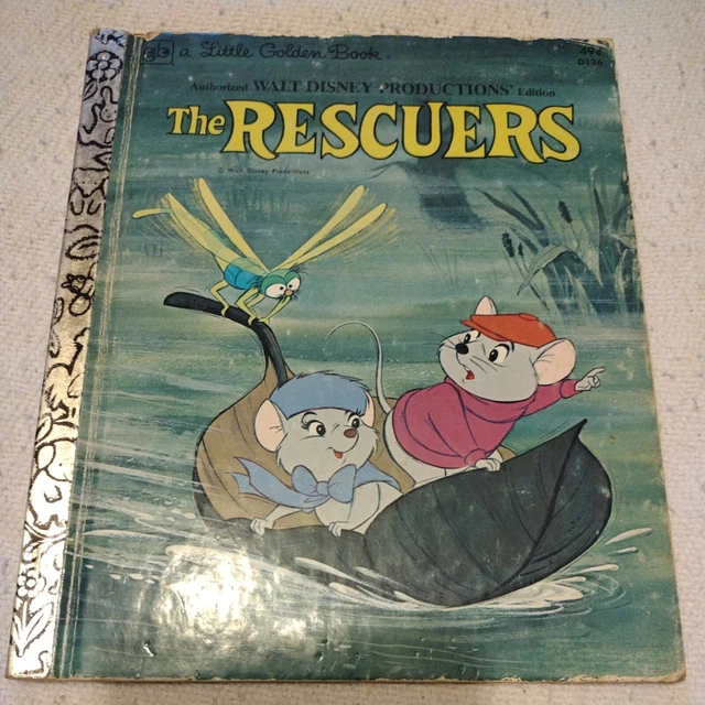 THE RESCUERS (1977) Little Golden Book GC £6.37 - PicClick UK