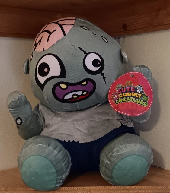 ZOMBIE PLUSH TOY 12inch - 30cm with Changeable Clothes (Cute Cuddly ...