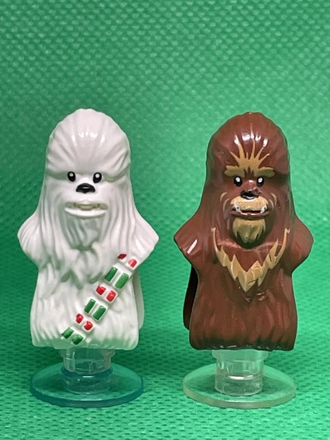 LEGO STAR WARS Mini Figure Chewbacca Wookiee Torso Headgear Bundle ...