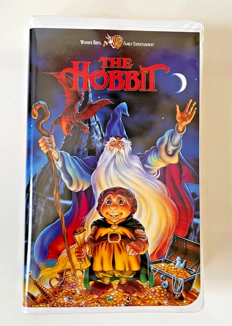 THE HOBBIT VHS Warner Bros 2001 Animated Clam Shell Case £5.46 ...