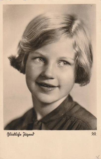 FOTO AK 2 WK Glückliche Jugend Hübsches Mädchen Stempel Chemnitz 1942 EUR 3,99 - PicClick DE