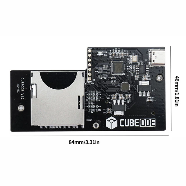 CUBEODE V1.2 GC Loder Optical Drive Emulator Board for NGC GameCube ...