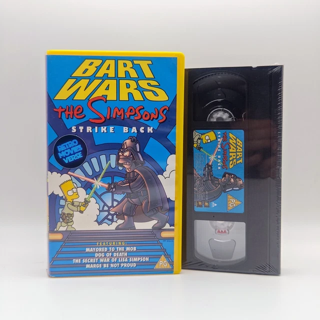 THE SIMPSONS BART Wars The Simpsons Strike Back VHS New and Sealed ...