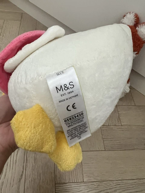 M&S SOFT TOY duck and fox £6.52 - PicClick UK