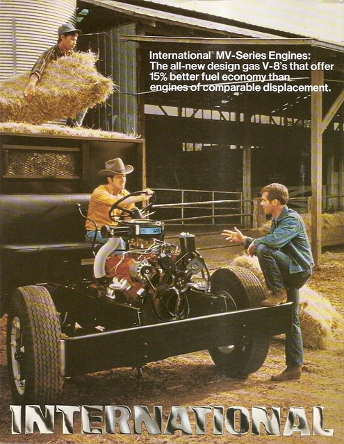 TRUCK BROCHURE - International IH - MV-series Engine (TB933) $16.95 ...