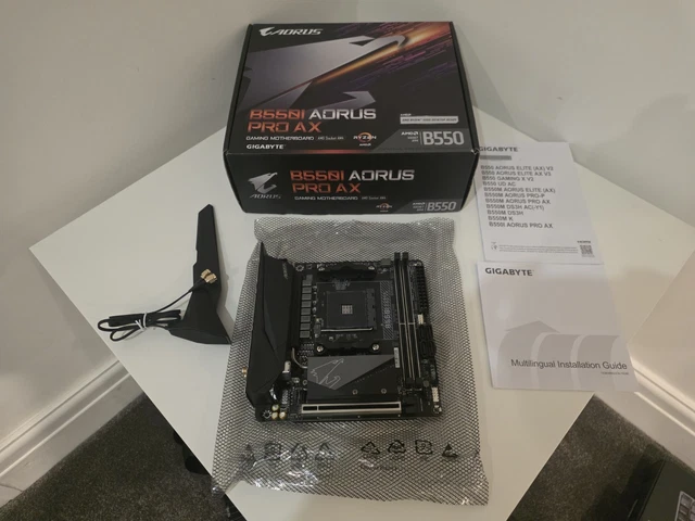 GIGABYTE B550I AORUS PRO AX Motherboard Great Condition Boxed £120.00 ...