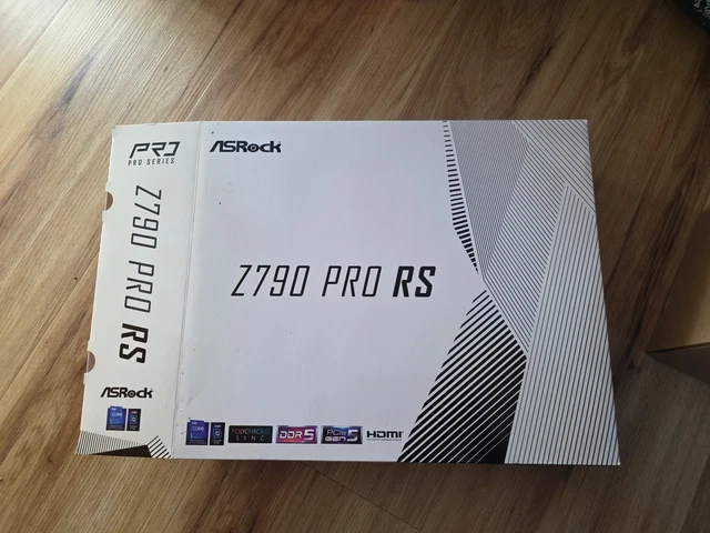 ***BOX ONLY*** ASROCK Z790 Pro RS Motherboard ***BOX ONLY*** £5.00 ...