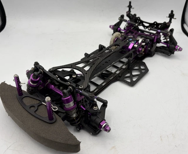 FOR PARTS HPI RS4 PRO3 carbon chassis with motor £249.38 - PicClick UK