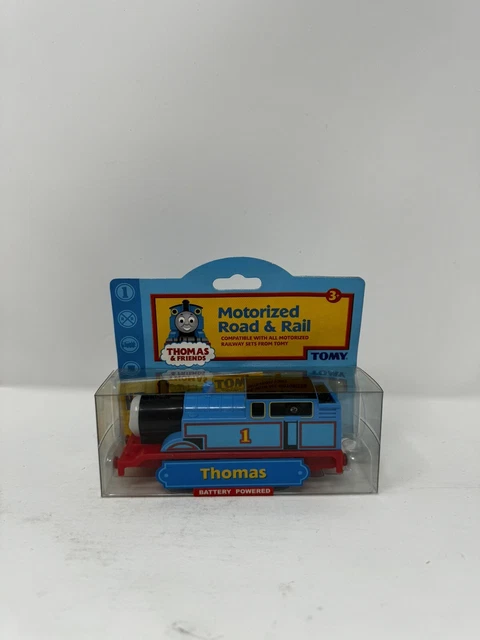 TRACKMASTER MOTORIZED ROAD & Rail System Thomas & Friends “Thomas” 2003 ...