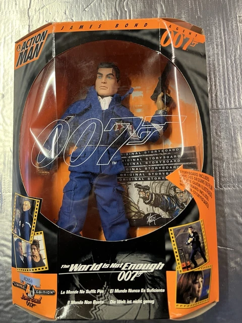ACTION MAN JAMES Bond The World is Not Enough LE Action Figure (K45) £ ...