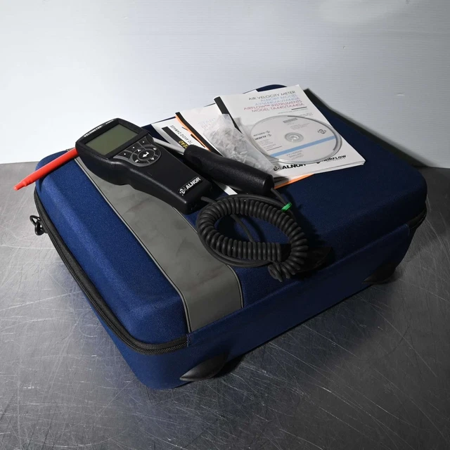 TSI ALNOR AVM440 Velometer Thermal Anemometer w/ Probe in Case $297.00 ...