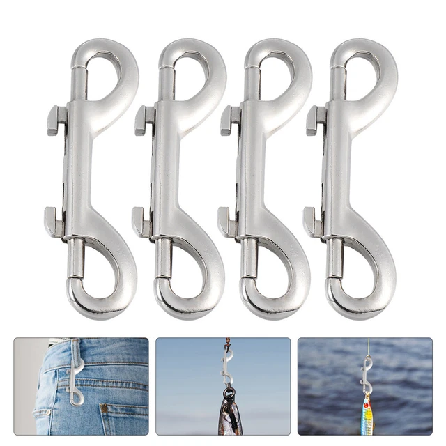 4 PCS TRIGGER Hook Clip Double Ended Snap Clip Trigger Bucket £10.19 ...