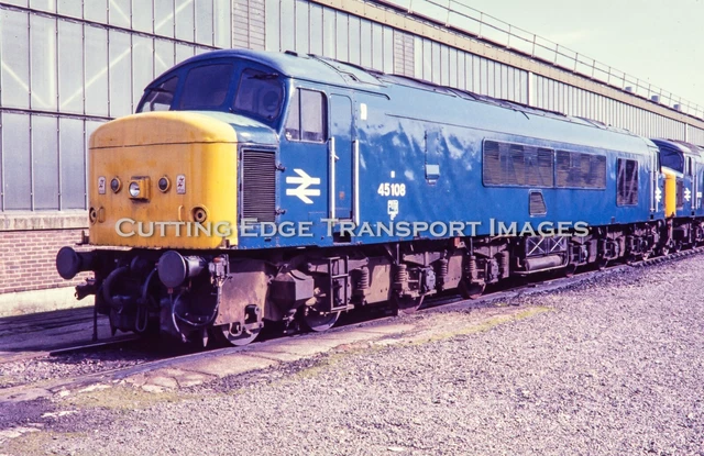 ORIGINAL RAILWAY SLIDE: Class 45 Diesel 45108 1989 D-416 £2.49 ...