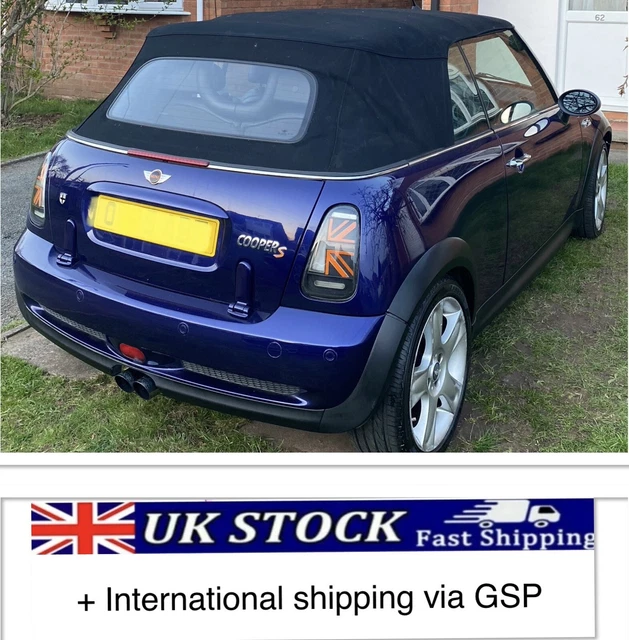 BMW MINI COOPER S One Convertible R52 R57 JCW rear soft top roof ...