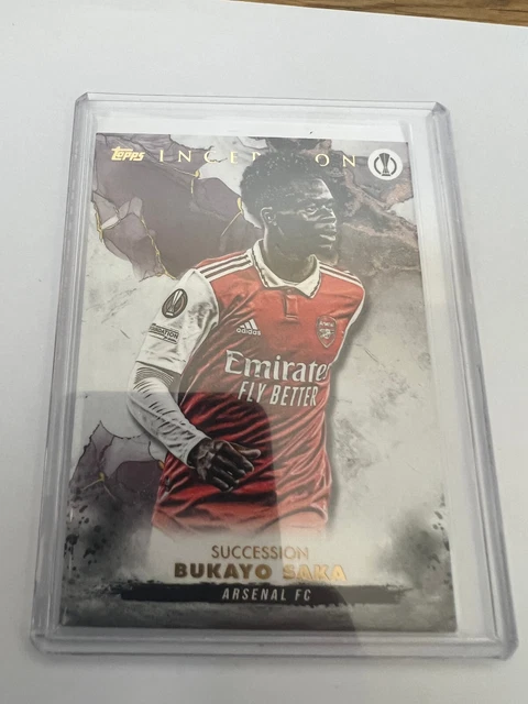 TOPPS INCEPTION 2022-2023 UCC Bukayo Saka Arsenal FC EUR 1,00 - PicClick FR