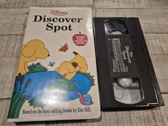 DISCOVER SPOT (VHS, 2000) Disney With Puzzle $8.00 - PicClick CA