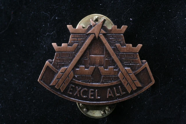 Usa Army 2nd Corps Support Command Excel All Regiment Coscom Insigne