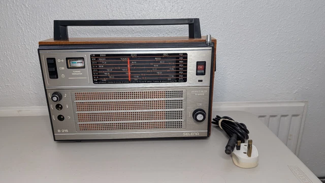 VINTAGE 1970S SELENA B.215 USSR Soviet Radio Receiver - Partly Working ...