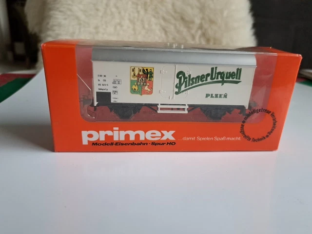 PRIMEX / MÄRKLIN4553CSD Kühlwagen Pilsner Urquell PLZN Spur H0 EUR 8,00 ...