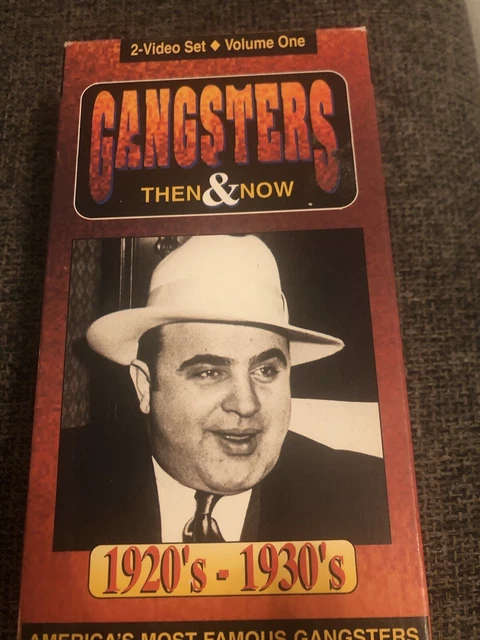 VHS-GANGSTERS THEN AND Now-2 Tapes-MULTIPLE VHSs SHIP FREE!, SEE STORE ...