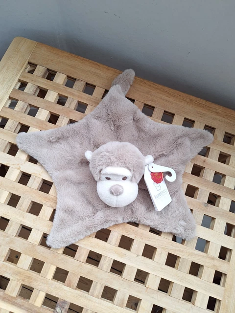 KEEL TOYS KEELECO Marcel Monkey Eco Plush Soft Toy Comforter Huggable £ ...