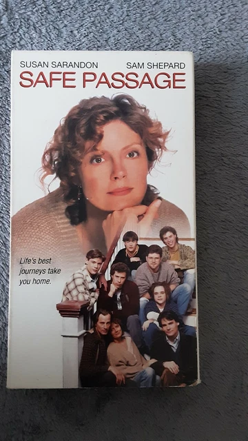 SAFE PASSAGE - VHS - USA Video - Susan Sarandon, Sam Shepard EUR 4,00 - PicClick IT
