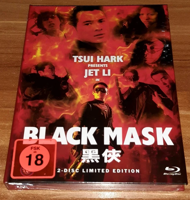 BLACK MASK [JET Li] (Limited 2-Disc Mediabook-Blu-ray + DVD/Cover C ...