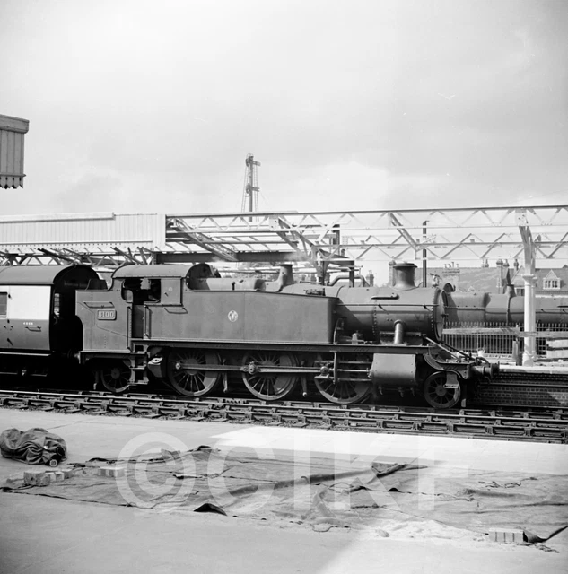RAILWAY B/W Negative 6x6cm GWR 8100 Leamington Spa, 1939. £5.50 ...