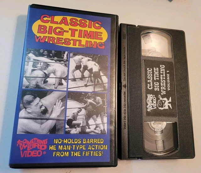 CLASSIC BIG-TIME WRESTLING Something Weird Video VHS £53.04 - PicClick UK