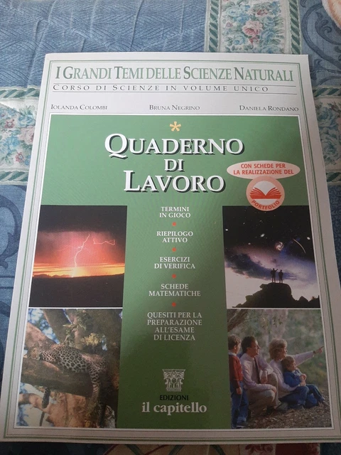 I TEMI DELLE Scienze Naturali Quaderno Di Lavoro EUR 4,00 - PicClick IT