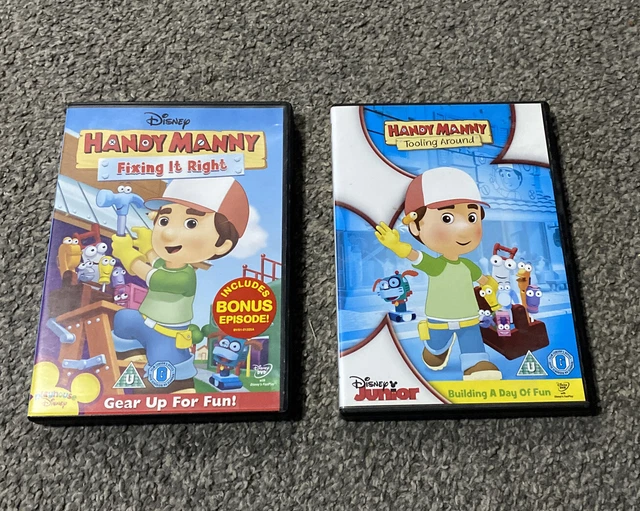 HANDY MANNY FIXING it Right and Tooling around DVD £5.00 - PicClick UK