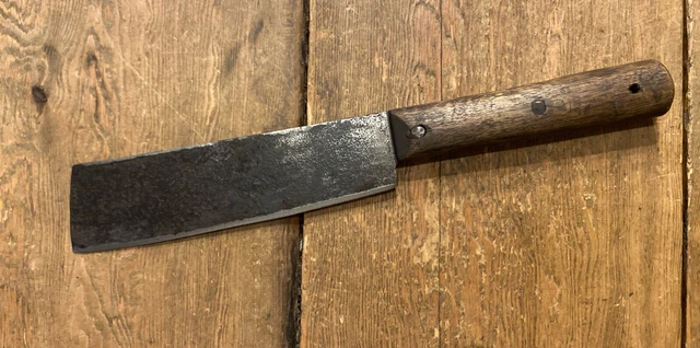 OUTILS DE BROUSSE Vintage Charpentiers Froe Kindling Fendeuse À Bois ...