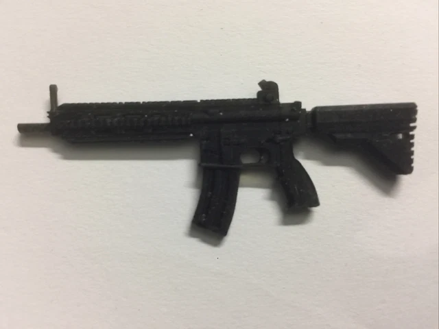 HECKLER & KOCH HK416 Assault Rifle 1:12 Scale Weapons for 6 Inch Action ...