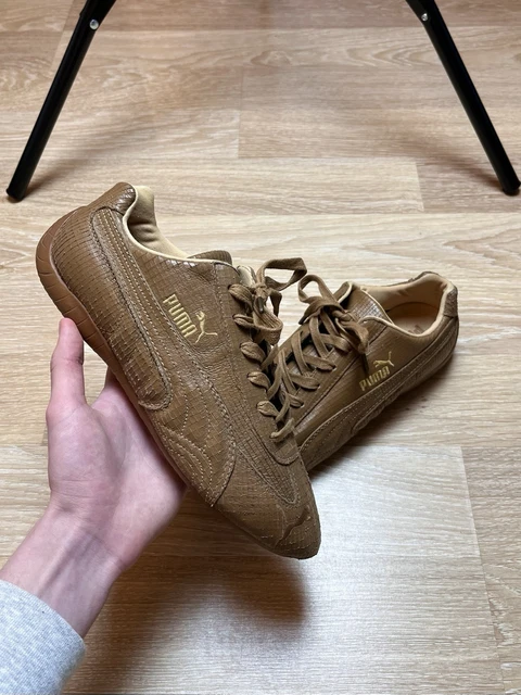 RARE! VINTAGE 00S Puma Speedcat Mostro Brown Skaly Racing Low Sneakers ...
