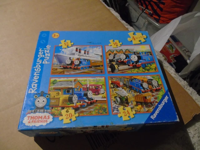 THOMAS THE TANK Engine Set Of 4 Puzzles In One Box £3.00 - PicClick UK