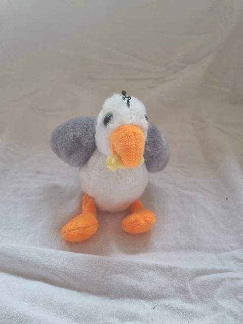 STEVEN SEAGULL SOFT toy plush Teddy bear holding chip £9.71 - PicClick UK