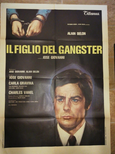IL FIGLIO DEL GANGSTER Manifesto 2F Alain Delon Gravina Vanel poster ...