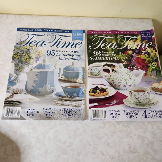 TEA TIME MAGAZINE Mar/April & May/June 2022 Spring & Summer Ideas £11. ...