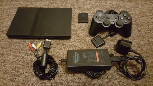PS2 SONY PLAYSTATION 2 Slim Console - Tested and Working - Bundle £82. ...