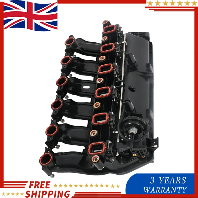 FOR BMW E90 E91 E60 E61 E70 Intake Inlet Manifold Without Flap Control ...