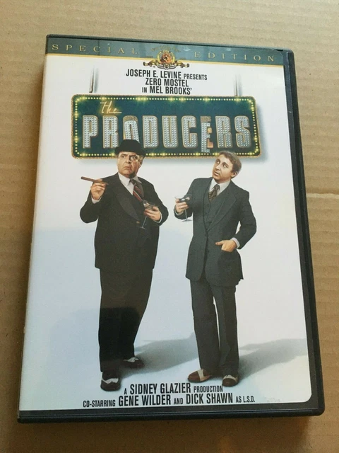 THE PRODUCERS - 1967 Mel Brooks/Zero Mostel/Gene Wilder (Region 1 NTSC ...
