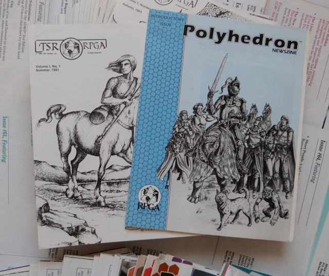 POLYHEDRON NEWSZINE TSR. Huge Collection, 117 Issues. £100.00 - PicClick UK