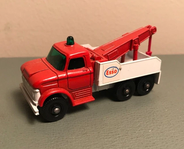 MATCHBOX #71 FORD Heavy Wreck Truck 1968 Wrecker Lesney England EUR 24 ...