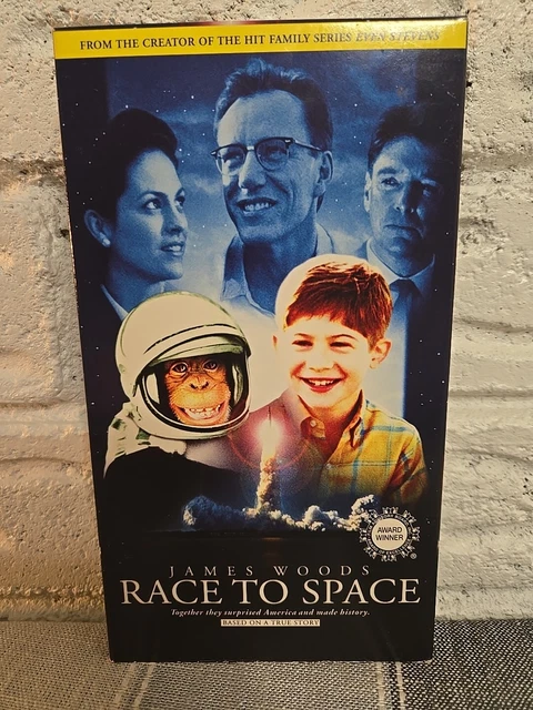 A RACE TO Space 🐵 VHS 📼 VCR Video Tape Movie James Woods Rare, Award ...