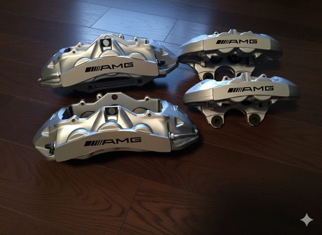 MERCEDES C63 6.3 AMG W204 W205 W206 Brembo Brake Caliper Recon Service ...